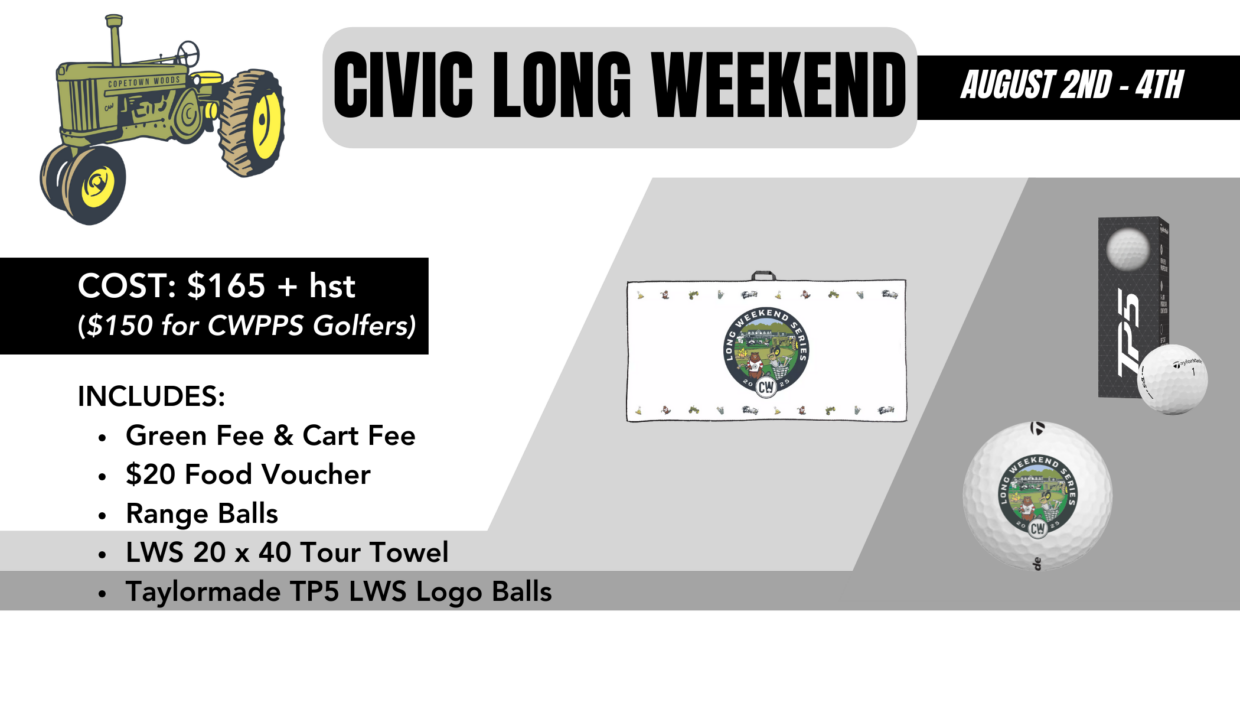 CW Long Weekend Series | Copetown Woods Golf Club